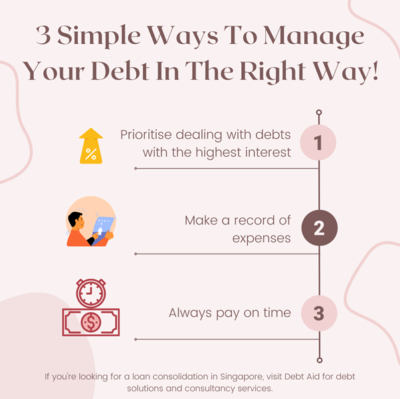 3 Simple Ways To Manage Your Debt In The Right Way! - cash-step